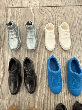 Mattel | Toys | 9 Pairs Mattel Ken Doll Boots And Shoes | Poshmark